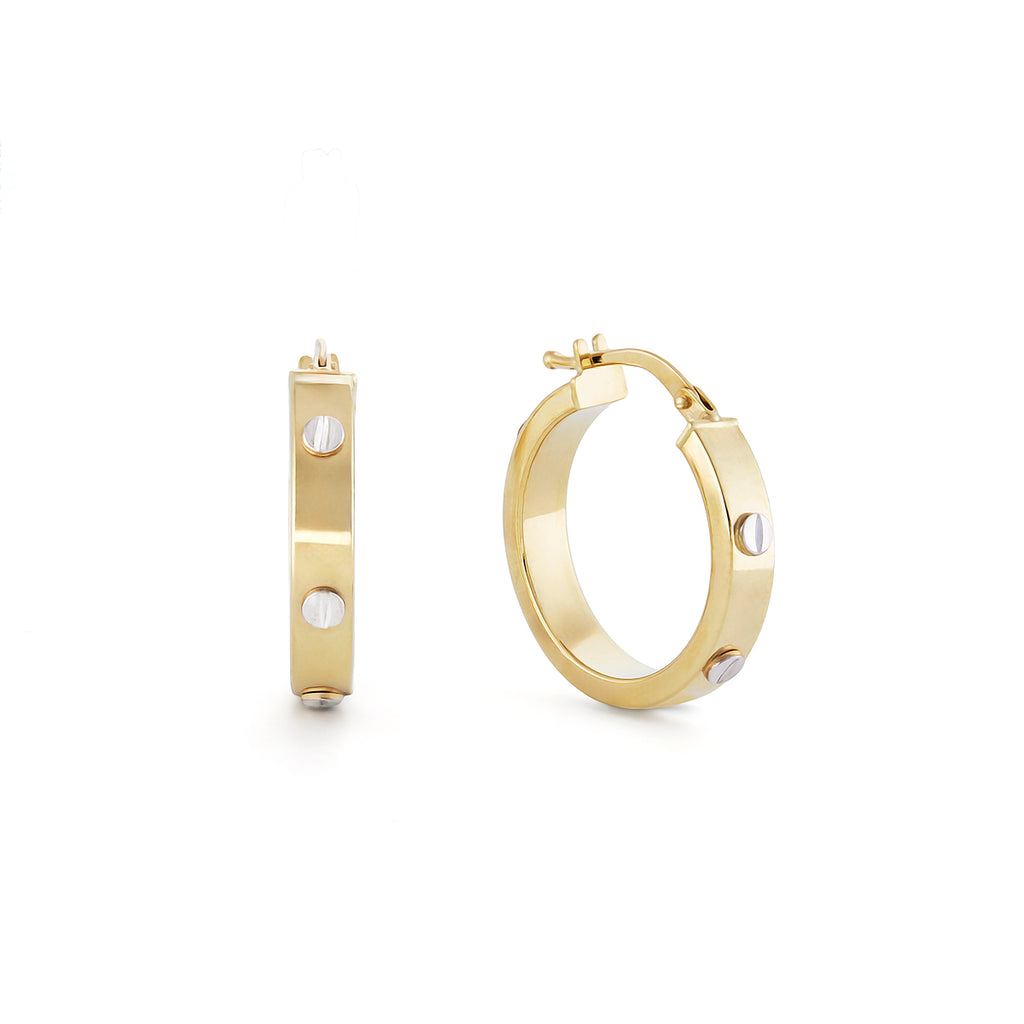 Love Screw Hoops – RankinsJewellers