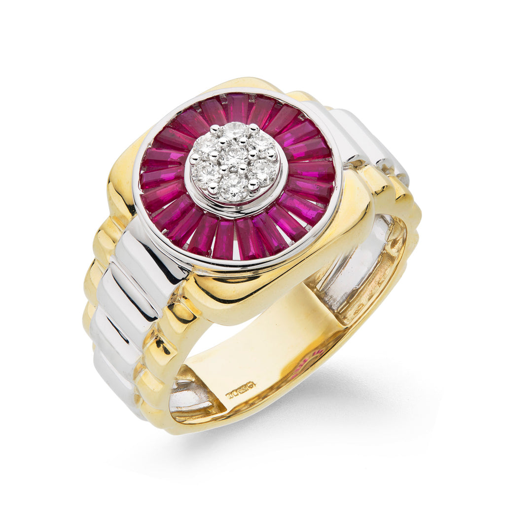 Presidential Colour Stone Ring – RankinsJewellers
